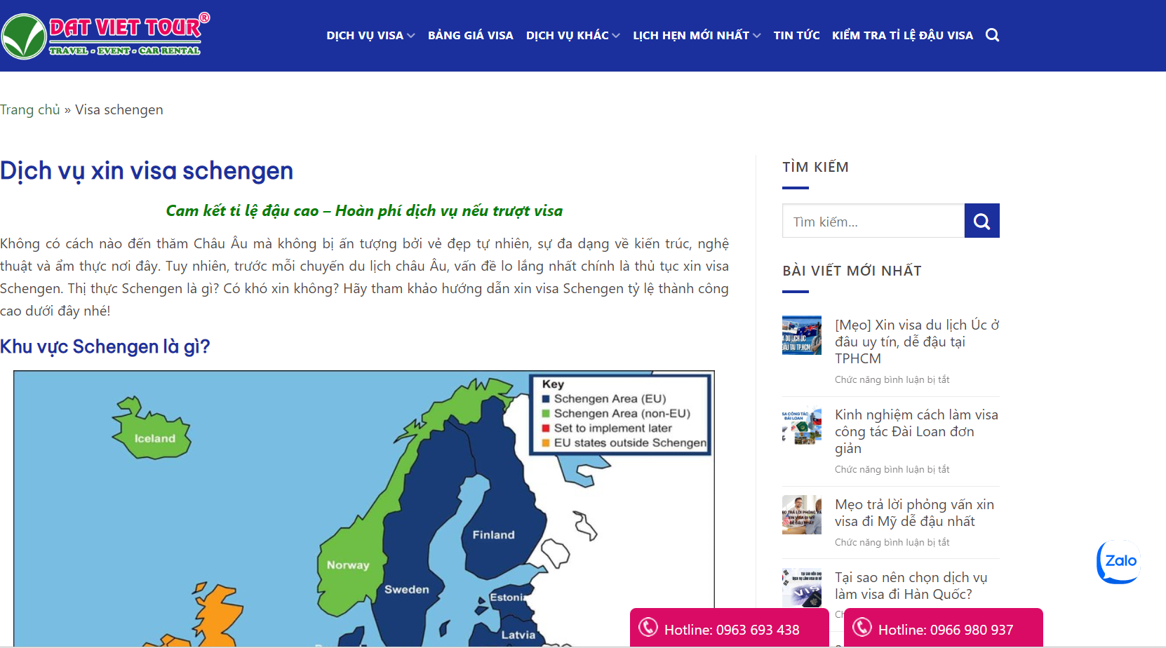 Visa schengen - Xin visa 1 nước, thị thực được cả khối Schengen